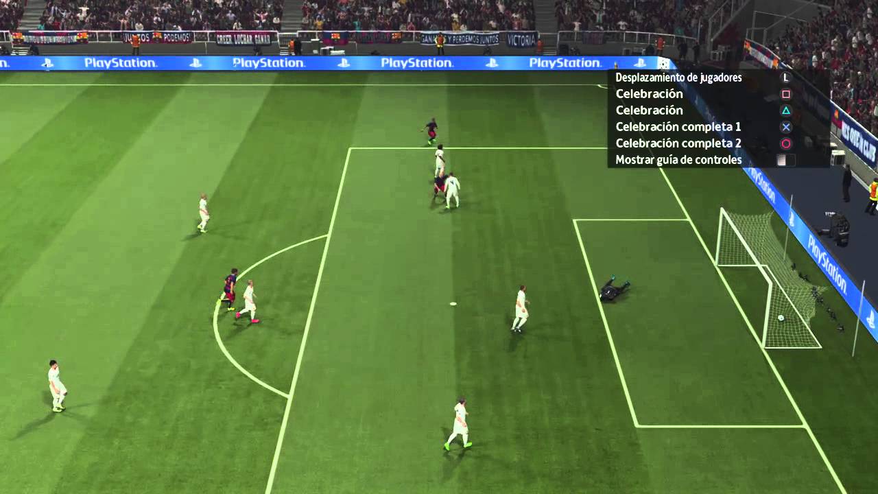 PES2016 Pase Largo - YouTube