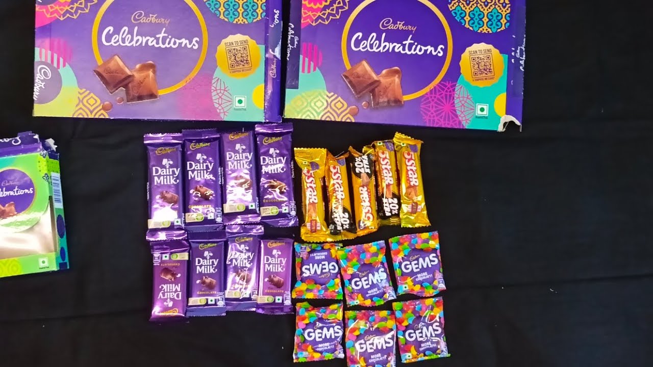//UNBOXING CELEBRATION PACK //DAIRY MILK CHOCOLATE//🍫🍫 - YouTube