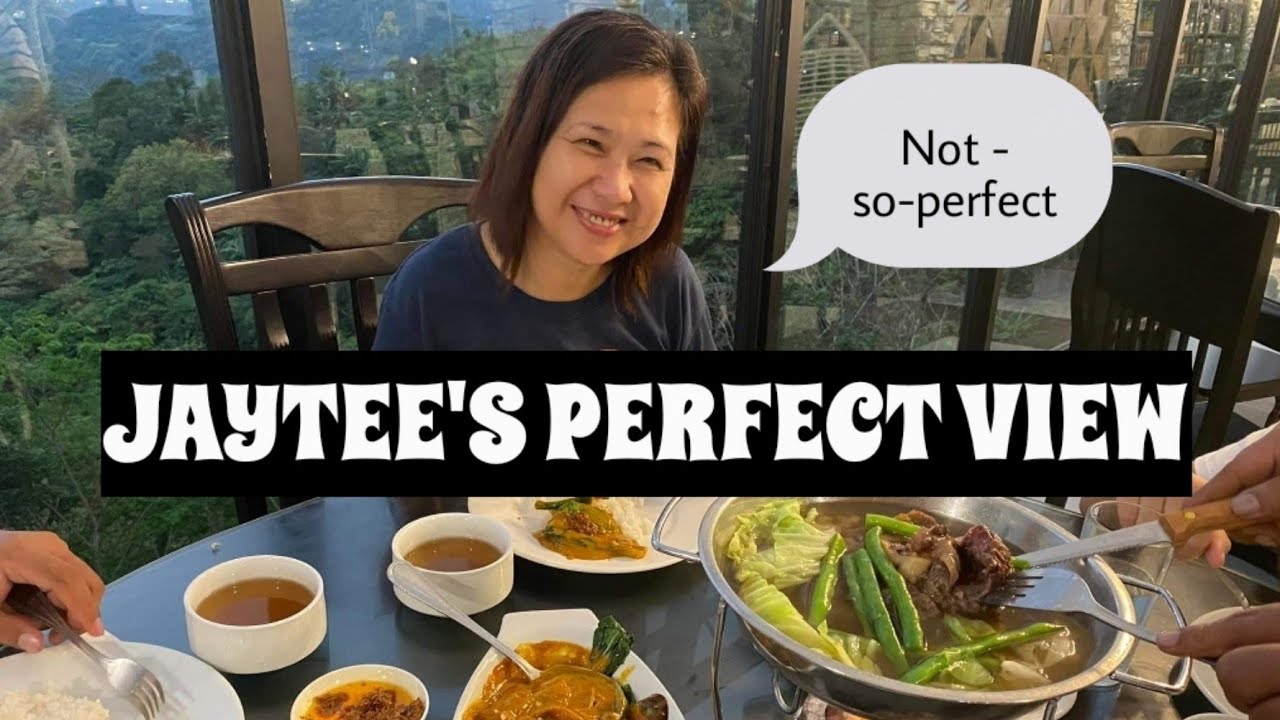 Jaytee's Perfect View Tagaytay not so-perfect food 😔 - YouTube