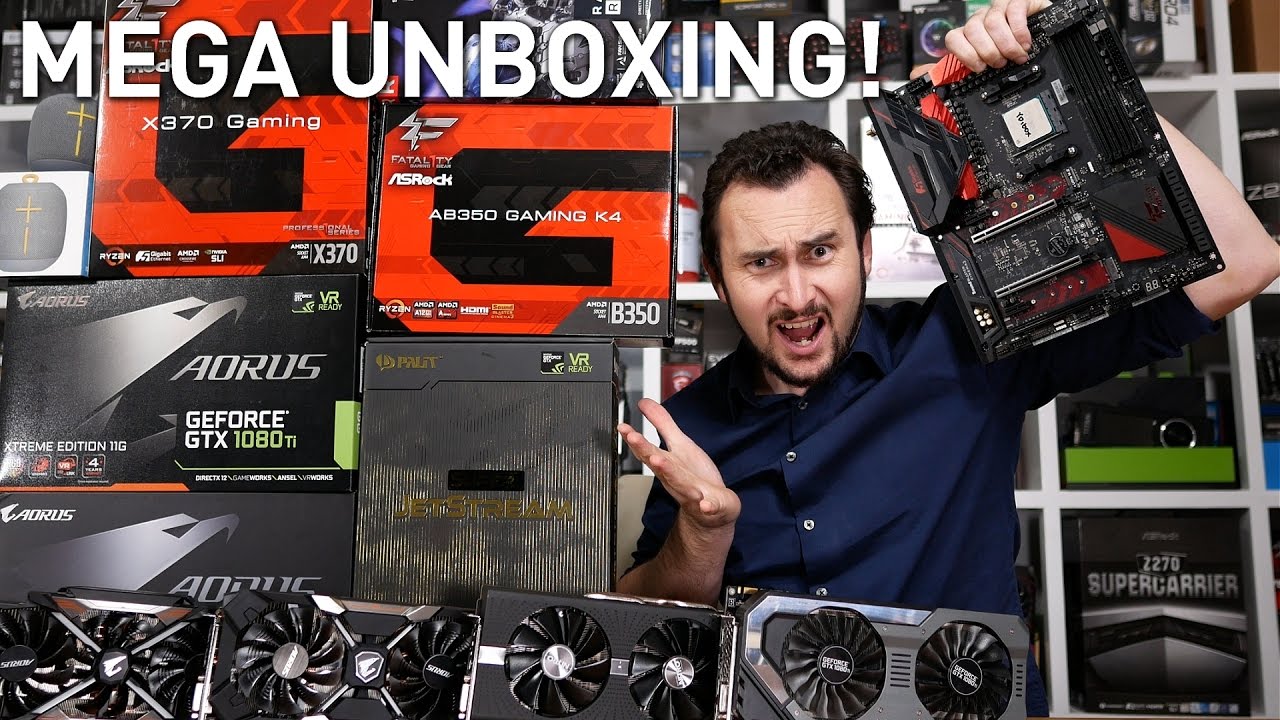 Unboxing Boxes #25: Mega Unboxing: RX 580's, GTX 1080 Ti's, AM4 ...