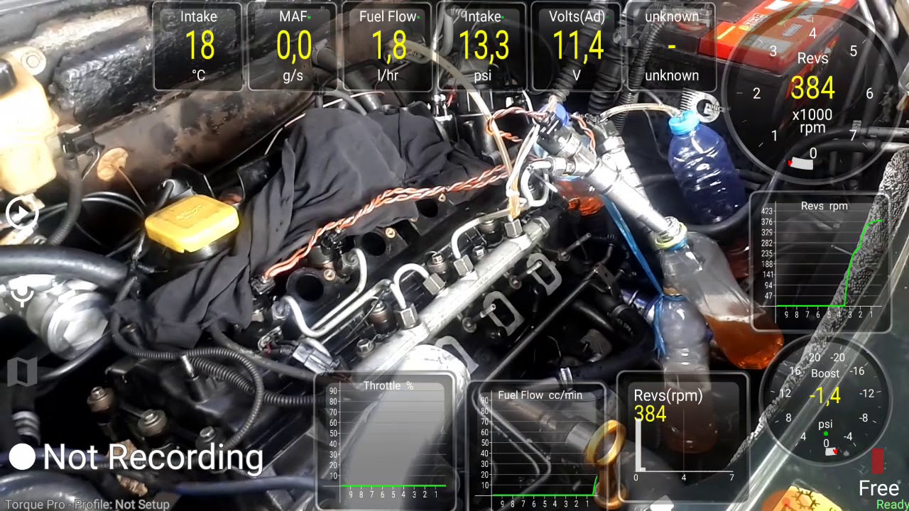 Freelander 1 Td4 Injector flow Test - YouTube