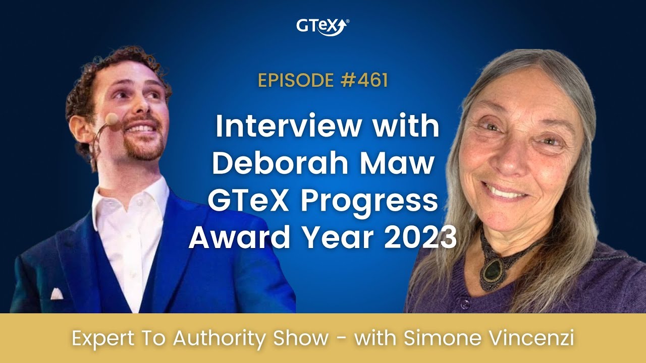 Interview with Deborah Maw GTeX Progress Award Year 2023 - YouTube