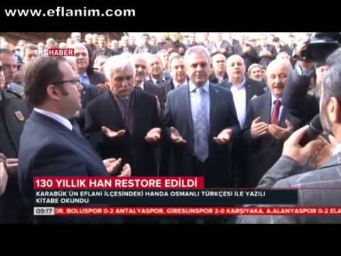 Eflani Tarihi Taşhan Açılışı - TRT Haber