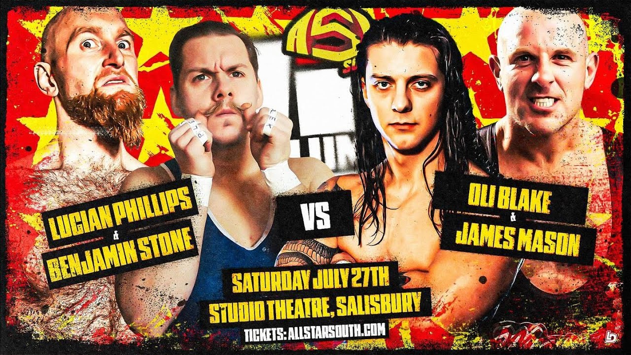 ASW South Vol. 4- Benjamin Stone and Lucian Phillips vs Oli Blake and ...