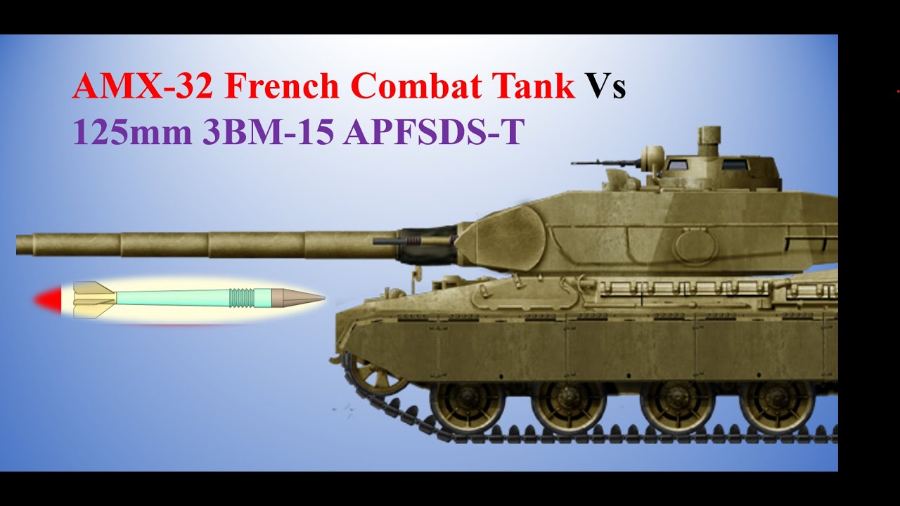 AMX-32 French CombatTank Vs T72-A Soviet Main Battle Tank - YouTube