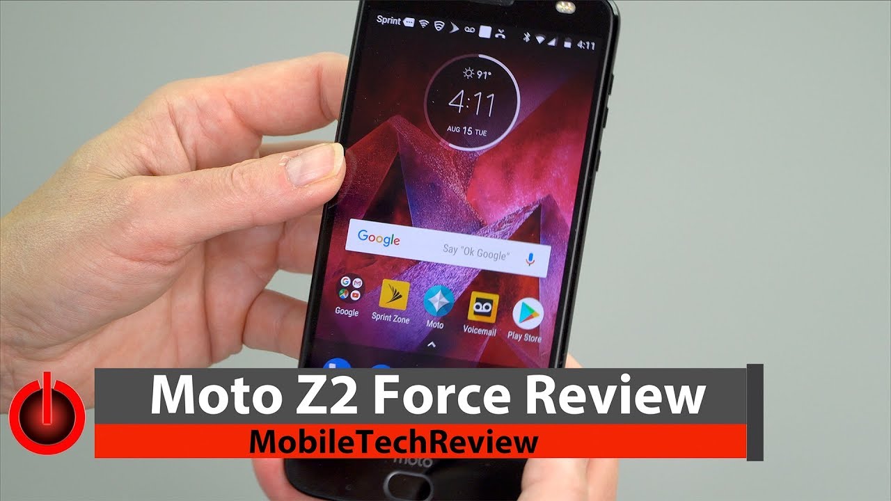 Moto Z2 Force Review - YouTube