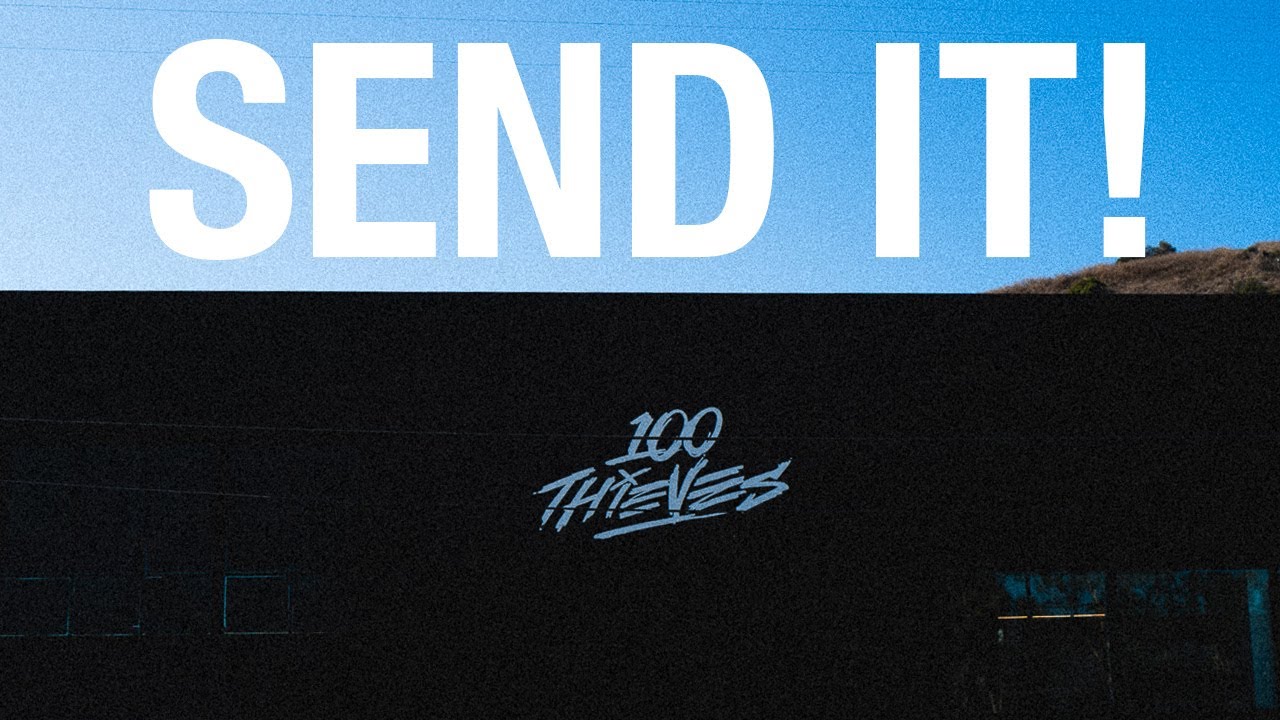 Send it! | 100Thieves Pop Up! - YouTube
