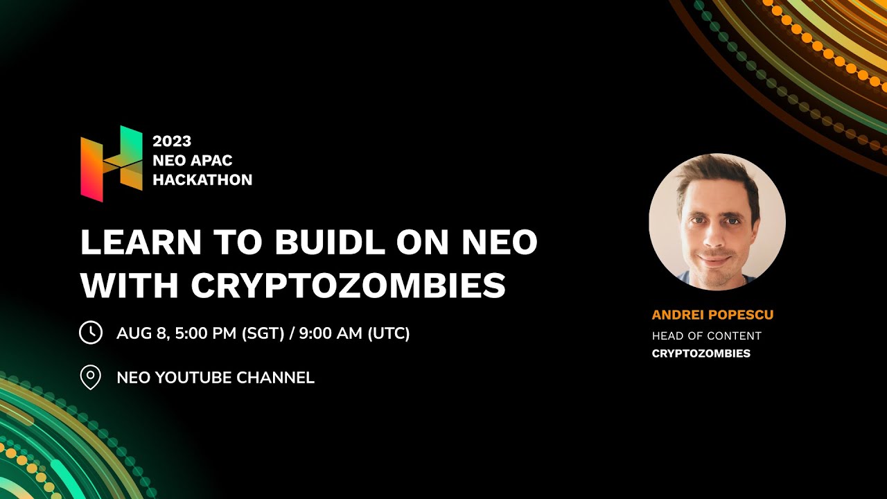 Learn to Buidl on Neo with CryptoZombies - YouTube