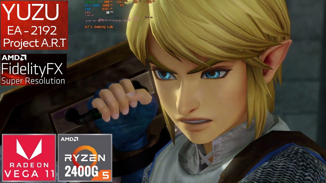 Hyrule Warriors - Definitive Edition - YUZU EA 2191 AMD FSR | VEGA 11 ...