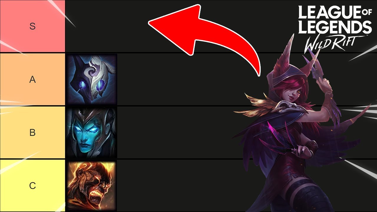 WILD RIFT Tier List Patch 5.1 Season 13 - A WHOLE NEW META OF ...