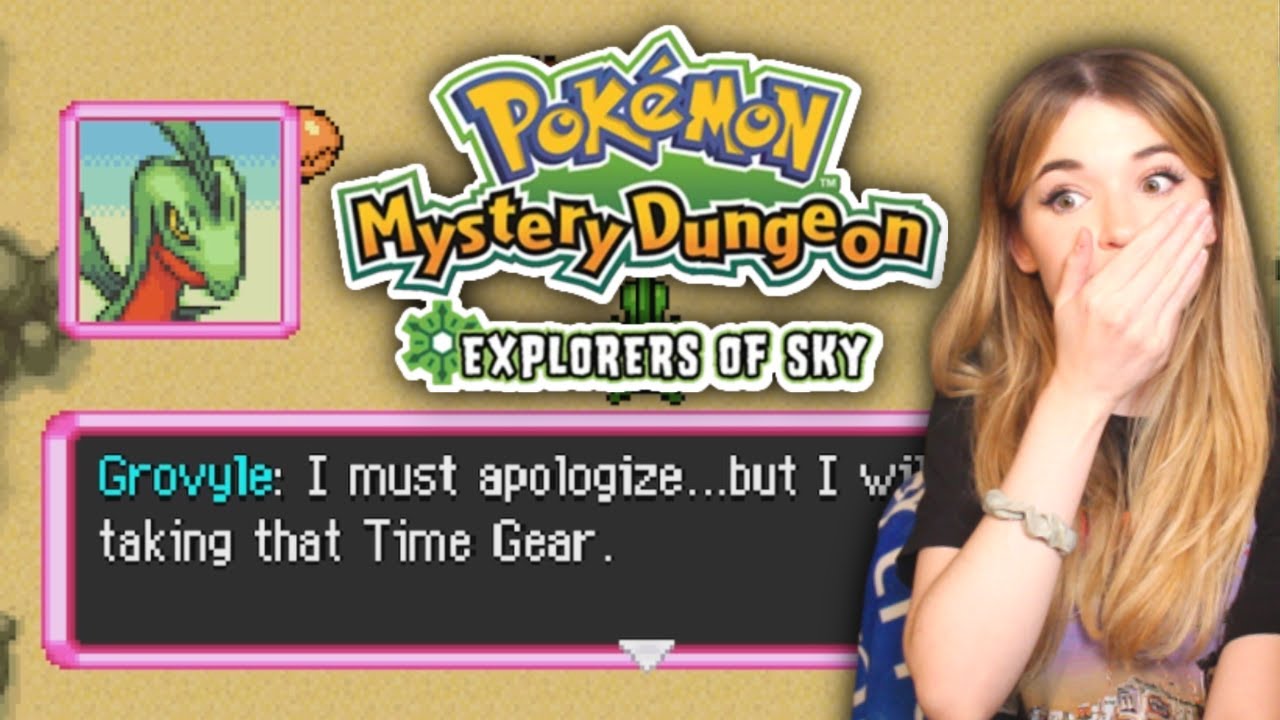 Meeting Grovyle in Pokémon Mystery Dungeon: Explorers of Sky (6) - YouTube