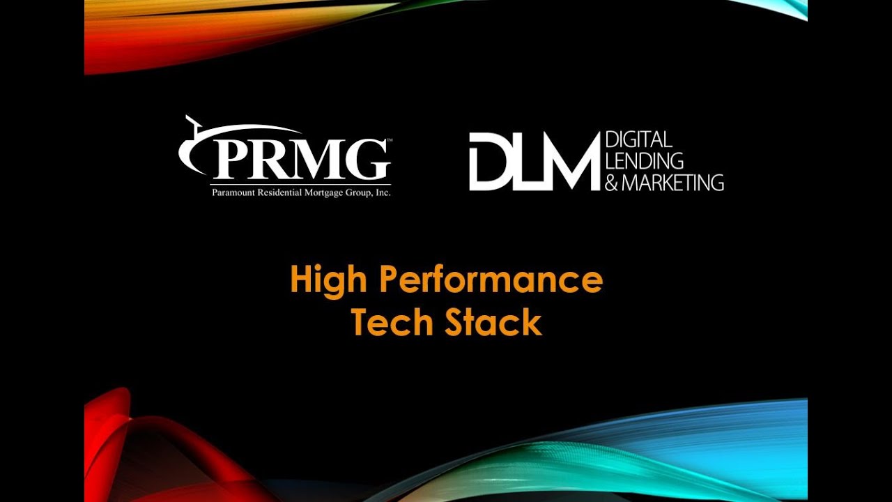 PRMG Technology: High Performance Tech Stack - YouTube