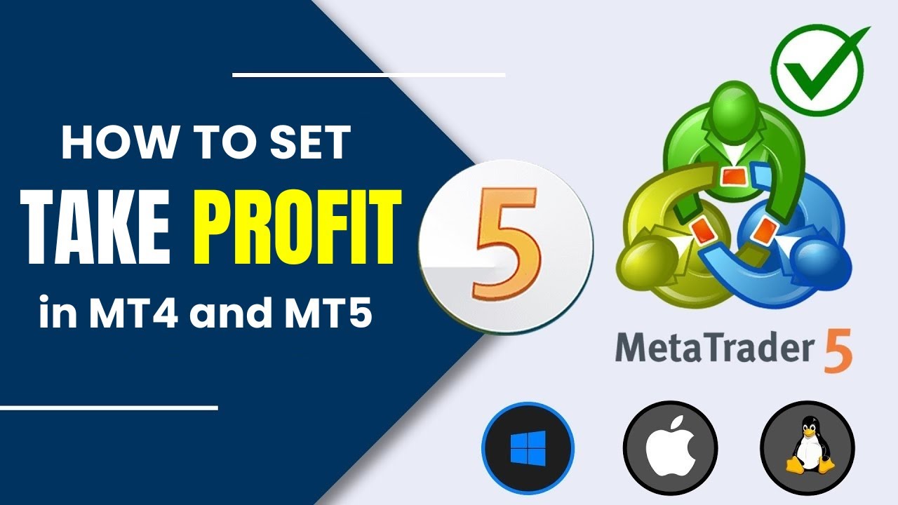 How to Set Take Profit in MT4 or MT5 - YouTube