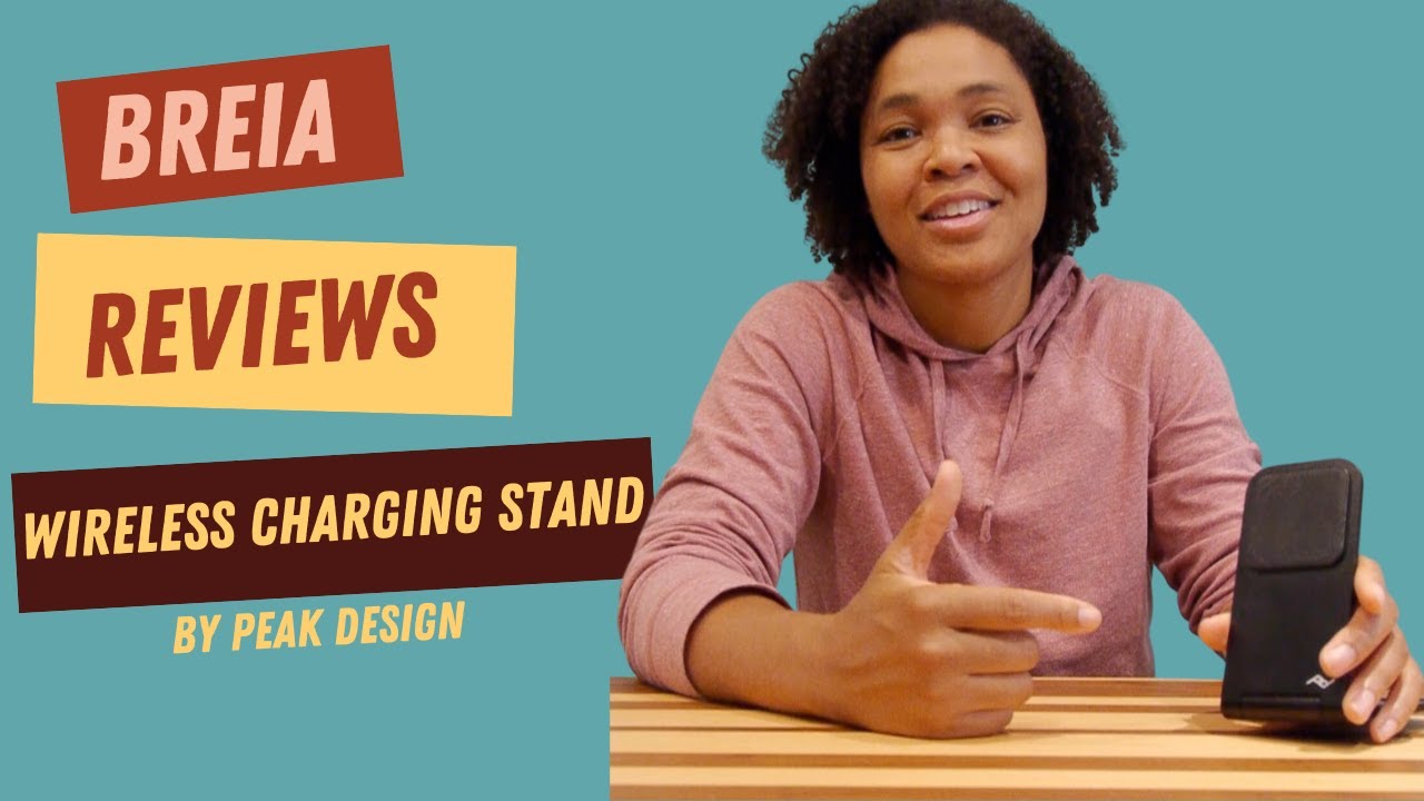 Peak Design Wireless Charging Stand Product Review - YouTube
