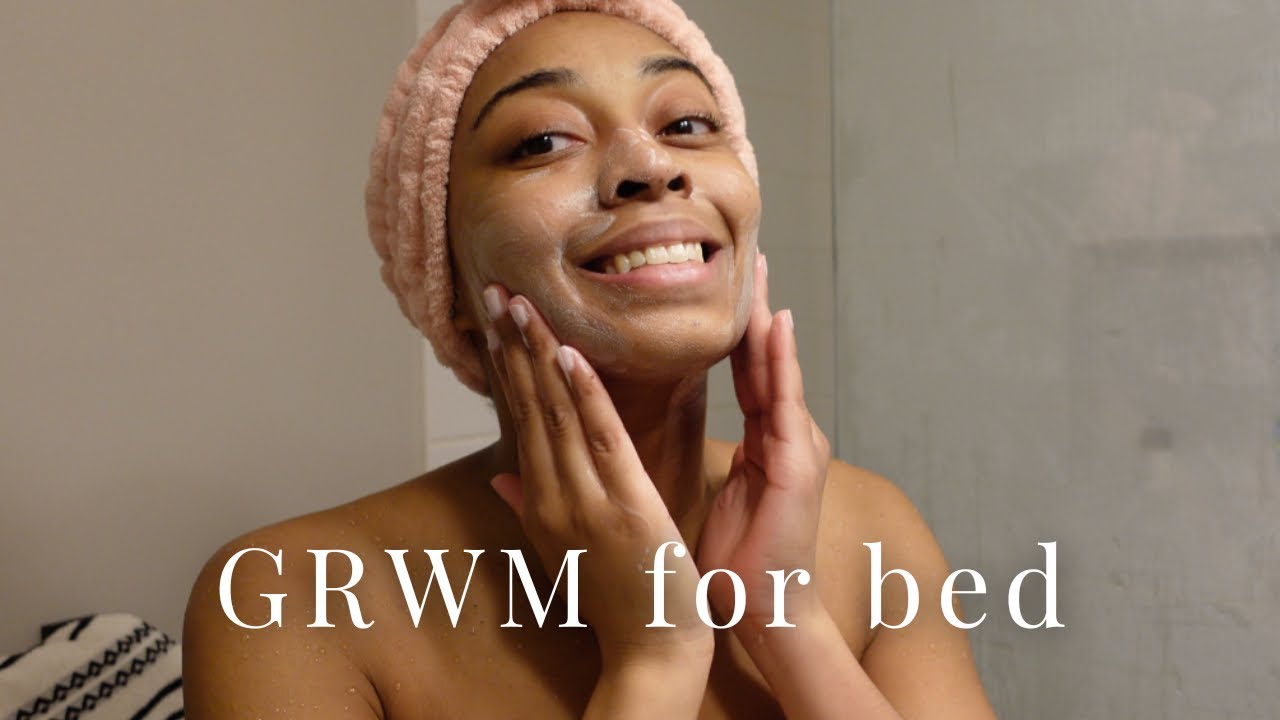 GRWM for bed | My nighttime routine 😴 - YouTube