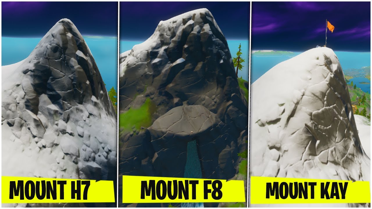 Dance at the top of the Mount H7,F8 and Mount Kay! All Mountains ...