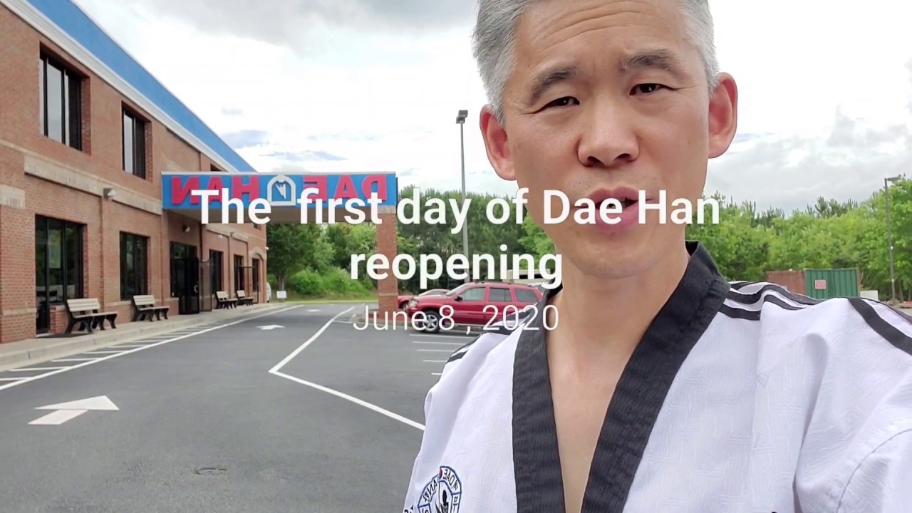 Dae Han Martial Arts Reopening - YouTube