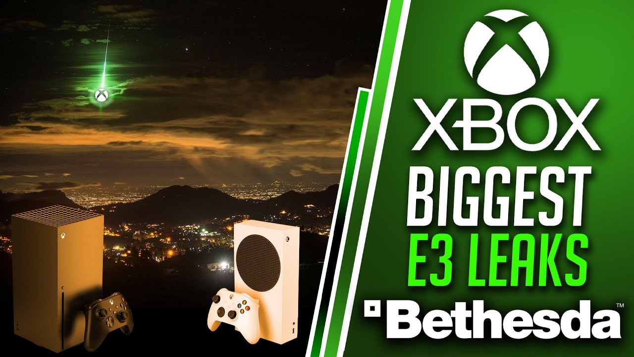 The BIGGEST Xbox E3 2021 Leaks and Rumors | New AAA Xbox Series X Games ...