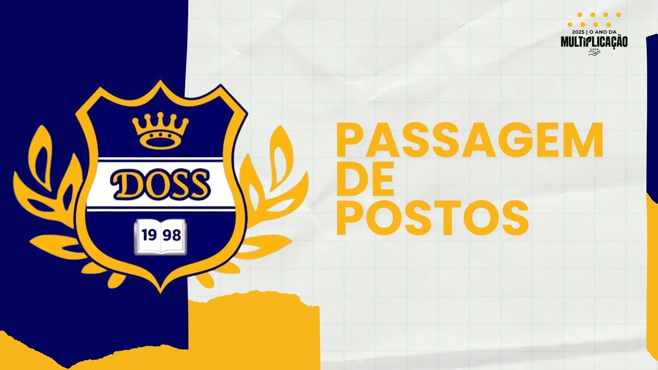 Culto Passagem de Postos (DOSS) | 21 de Junho de 2025 - YouTube