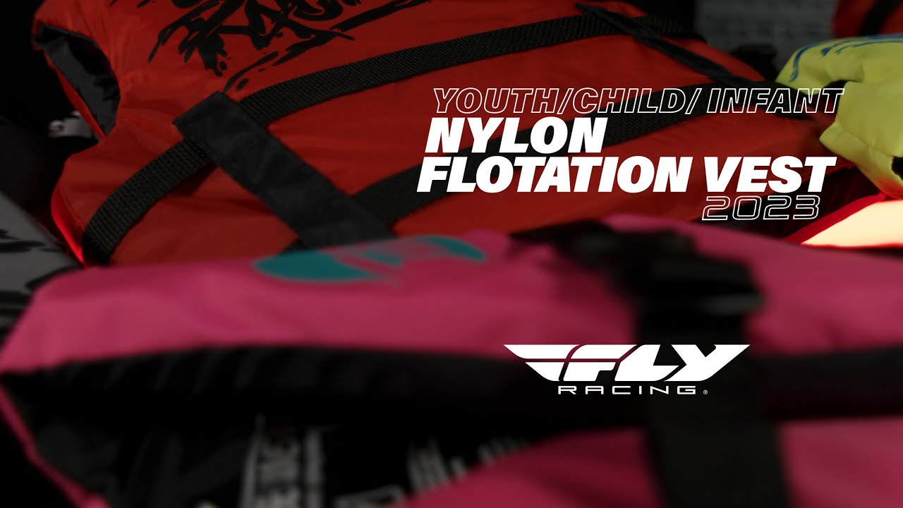 2023 Fly Racing Water | Youth Nylon Flotation Vest - YouTube
