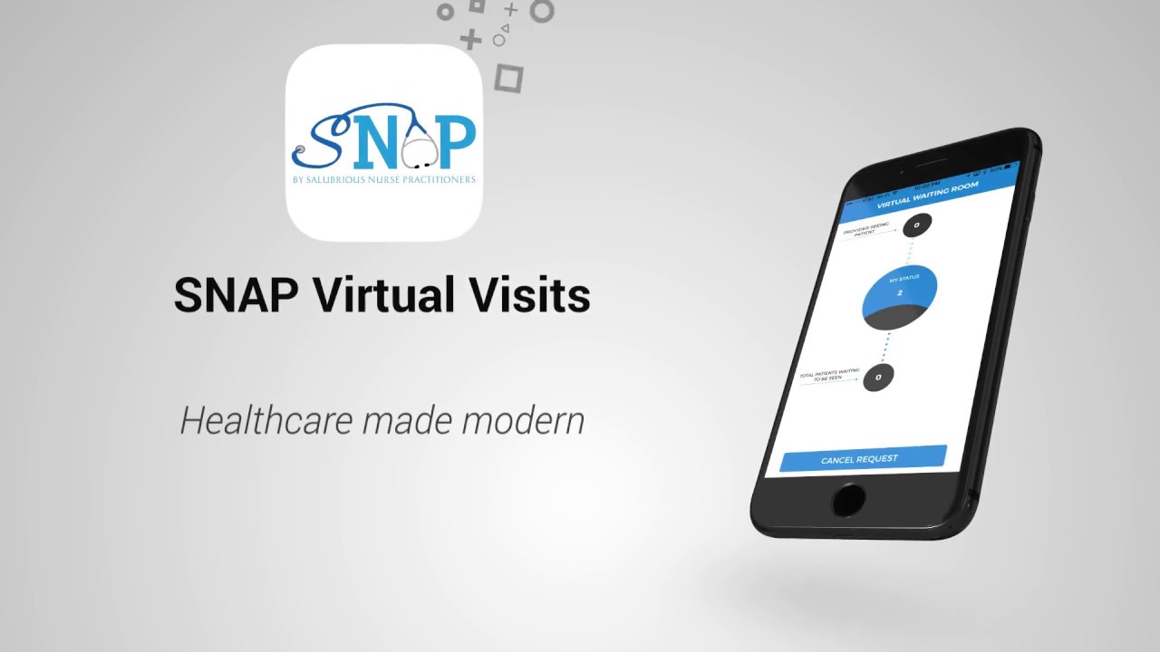 SNAP Virtual Visit App Preview - YouTube