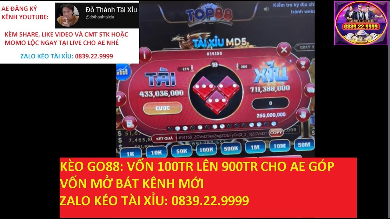 KÈO GO88: VỐN 100TR LÊN 900TR X9 VỐN CHO AE WORLD CUP MỞ BÁT KÊNH ...