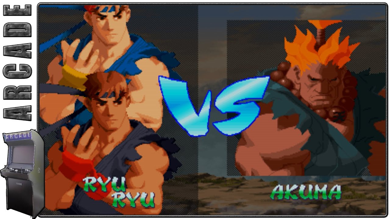 Evil Ryu & Ryu versus Shin Akuma - Dramatic Battle - Street Fighter ...
