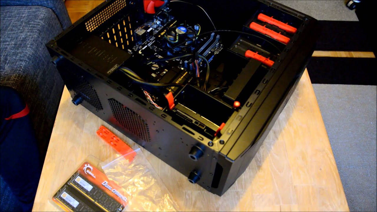 Building a state of the art Gamer PC: Time Lapse (Zeitraffer) - YouTube