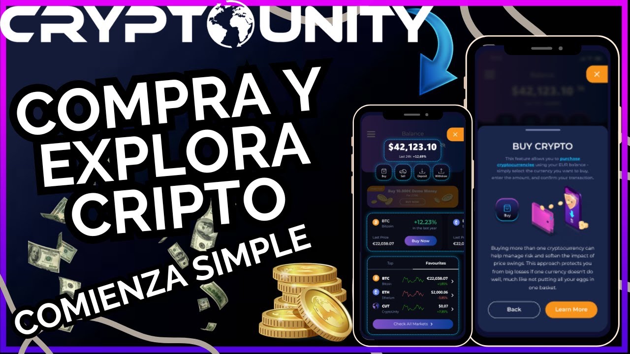 💥Crypto Unity💥EL MEJOR LUGAR PARA APRENDER Y COMPRAR TUS CRIPTO💥 - YouTube