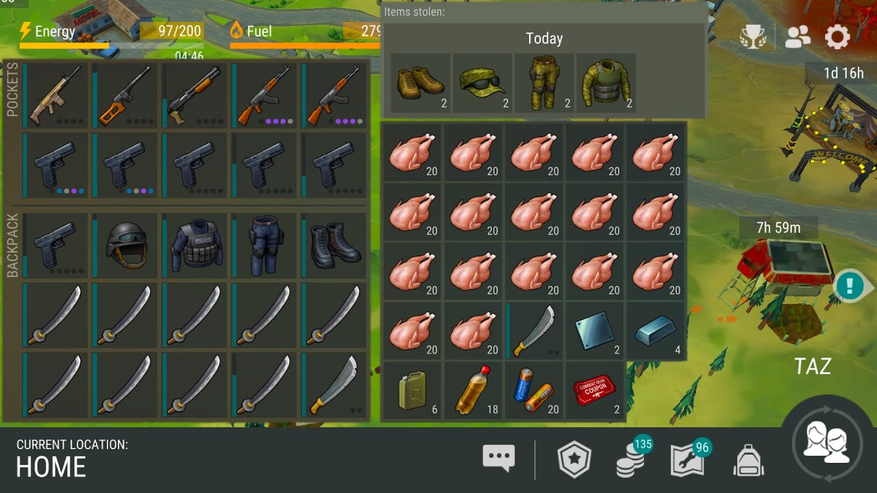 LDOE revenge TAZ | Reloaded 8x | Guns, Katana, and Turkeys. - YouTube