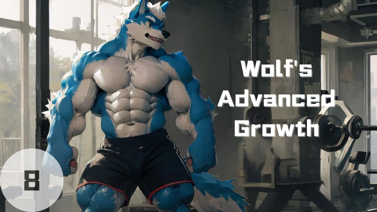 Wolf's Advanced Growth - Furry Muscle Growth Episode 8 - YouTube