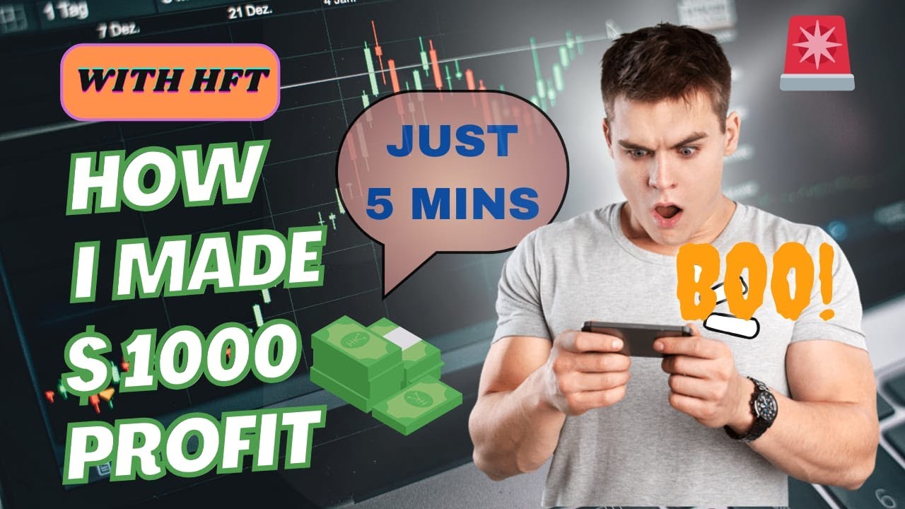 "💸How I Made $1,000 in 5 MINUTES with HFT Trading(Full Strategy ...