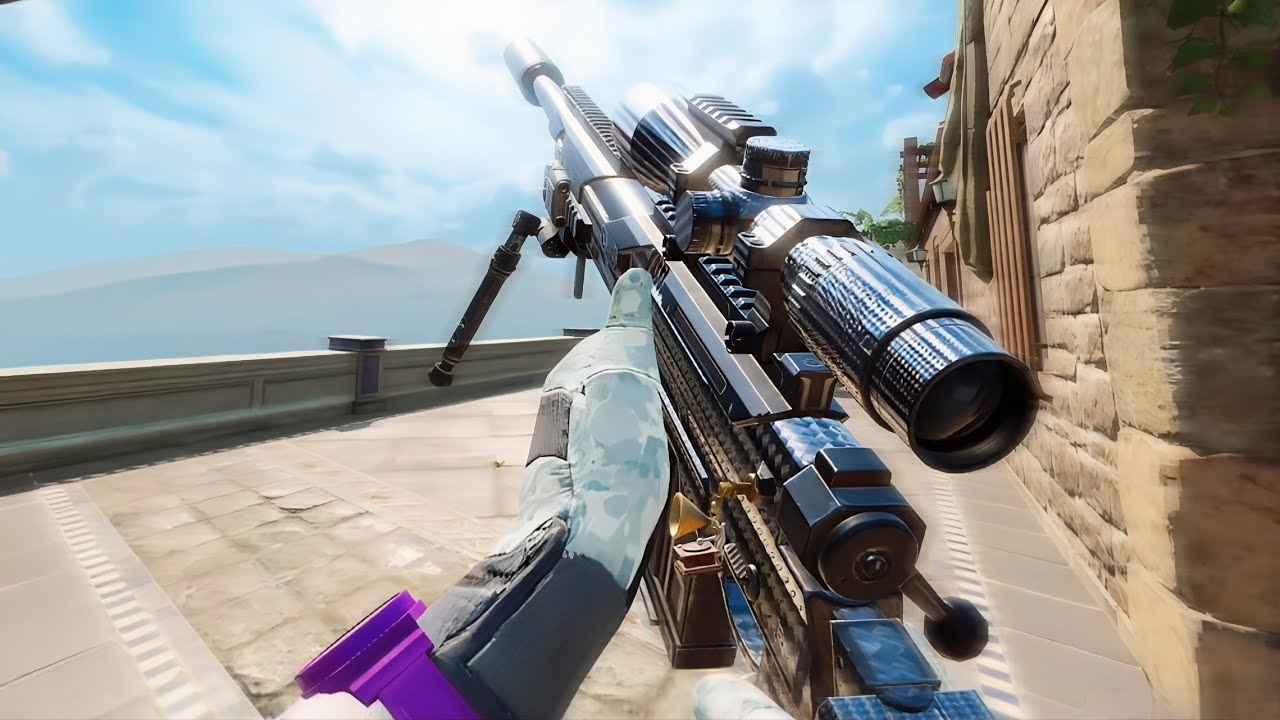 Satisfying Aggressive Sniper plays in COD Mobile - YouTube