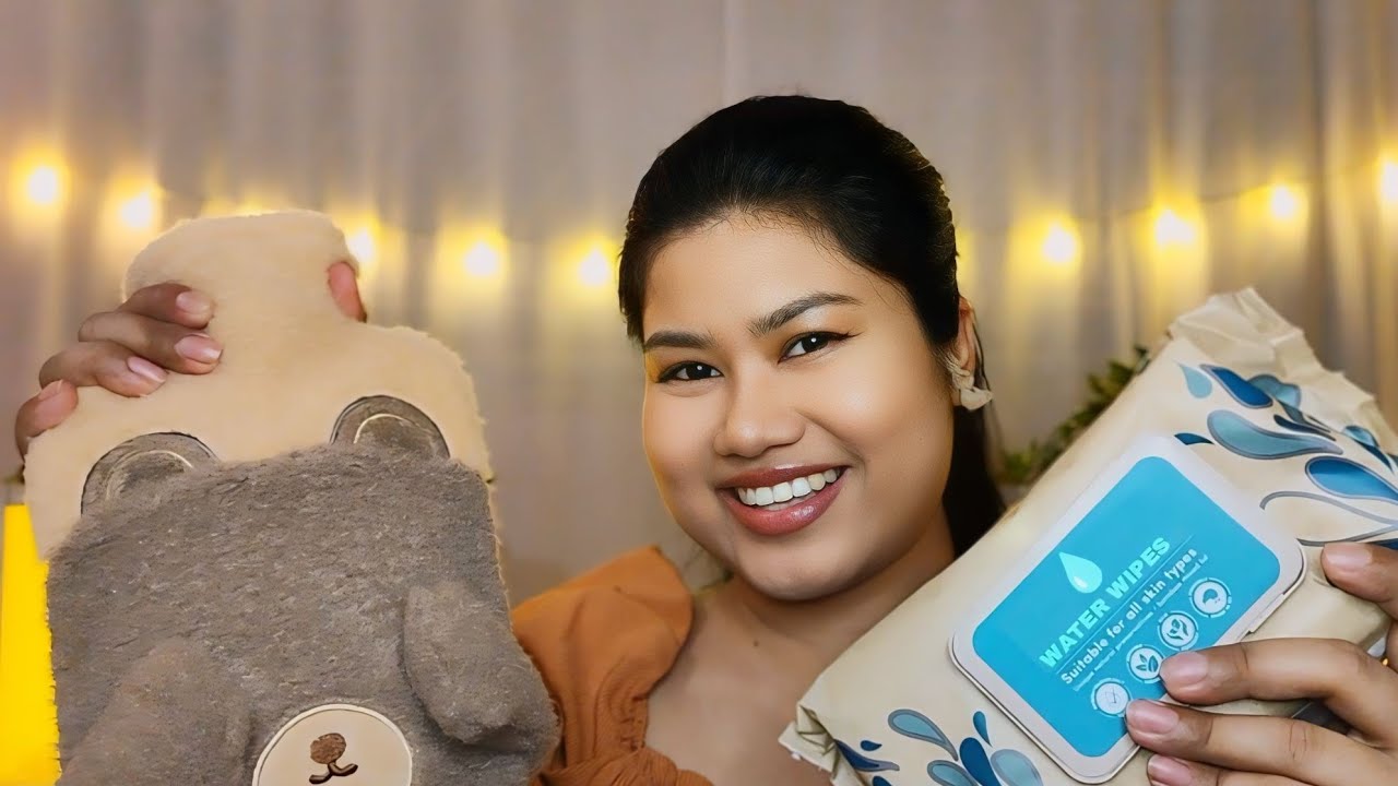 ASMR | 🧸Personal Attention for Period Comfort🩸 (Layered Sounds ...