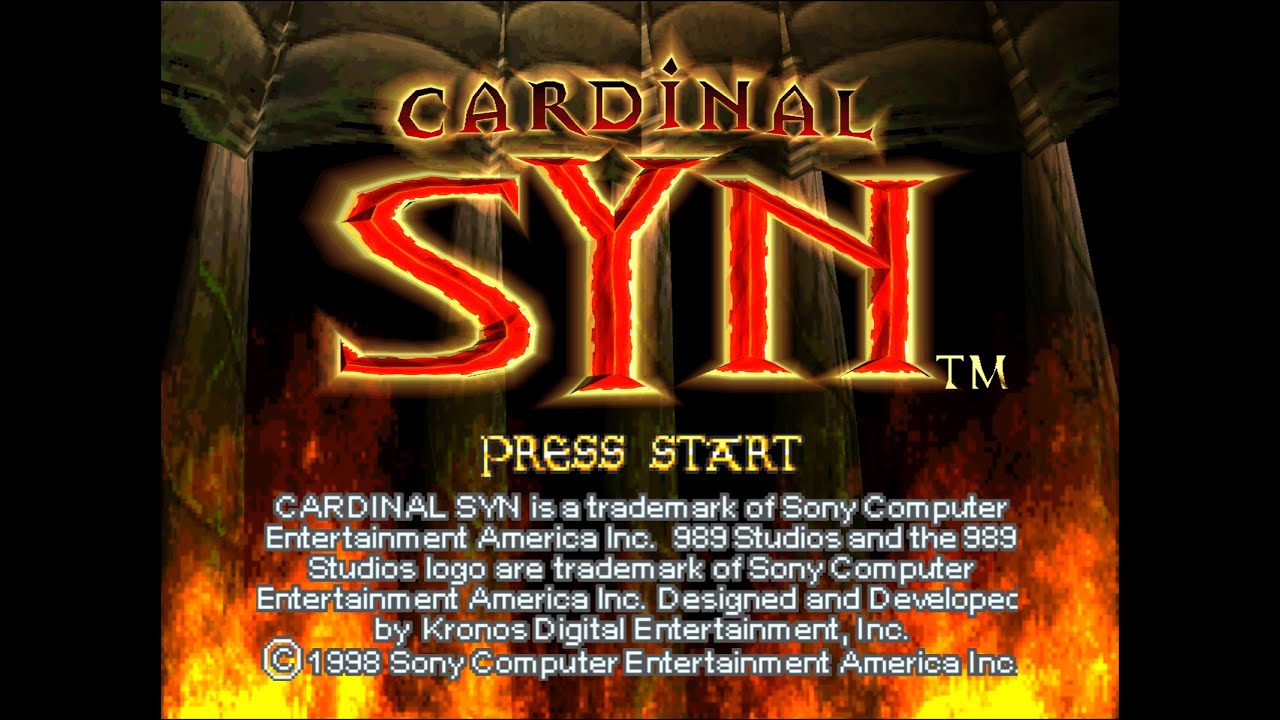 Cardinal Syn (1998) PS1 HD 1080p 60fps - YouTube