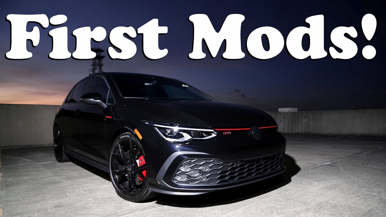 First Mods To My 2024 Golf GTI 380! - YouTube