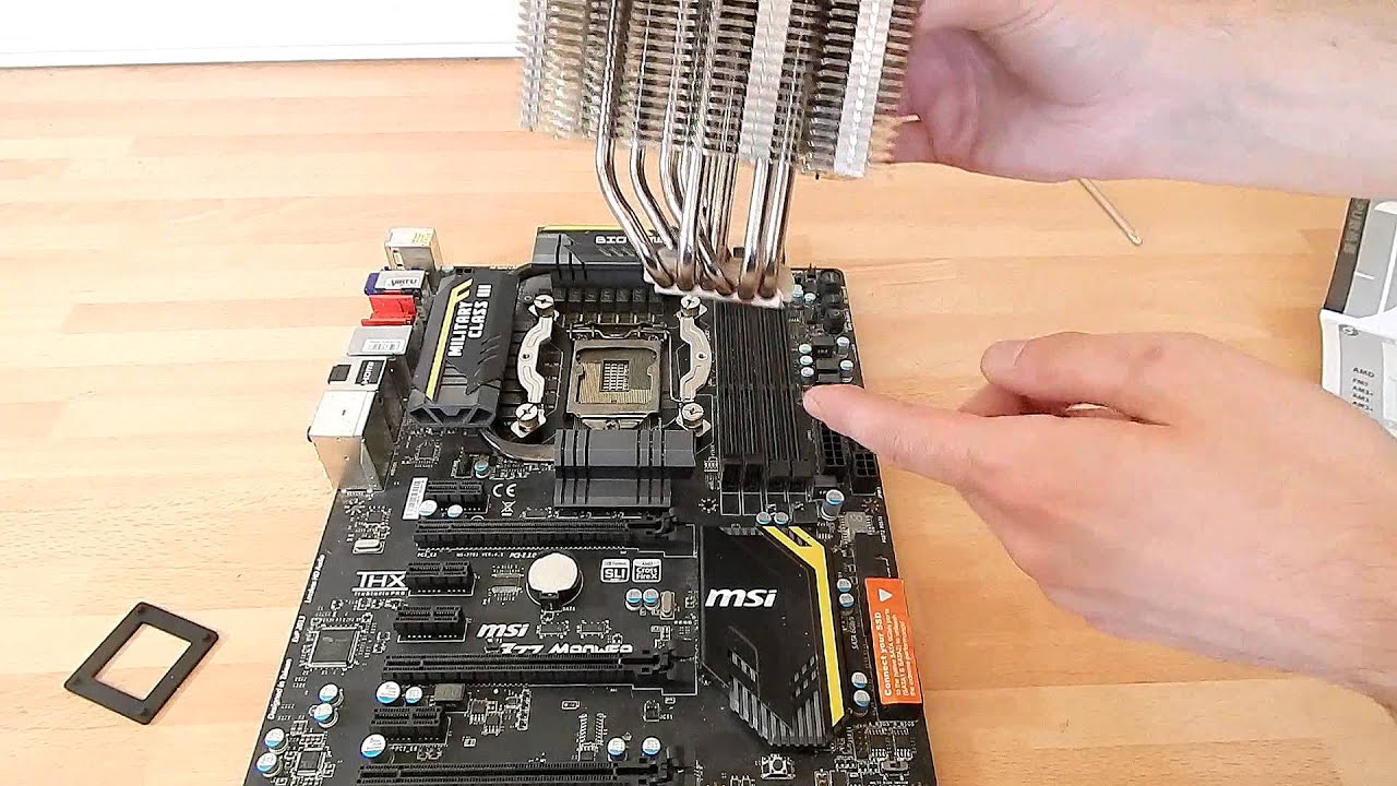 DeepCool Lucifer CPU Cooler [Install Socket 1150] Unboxing and overview ...