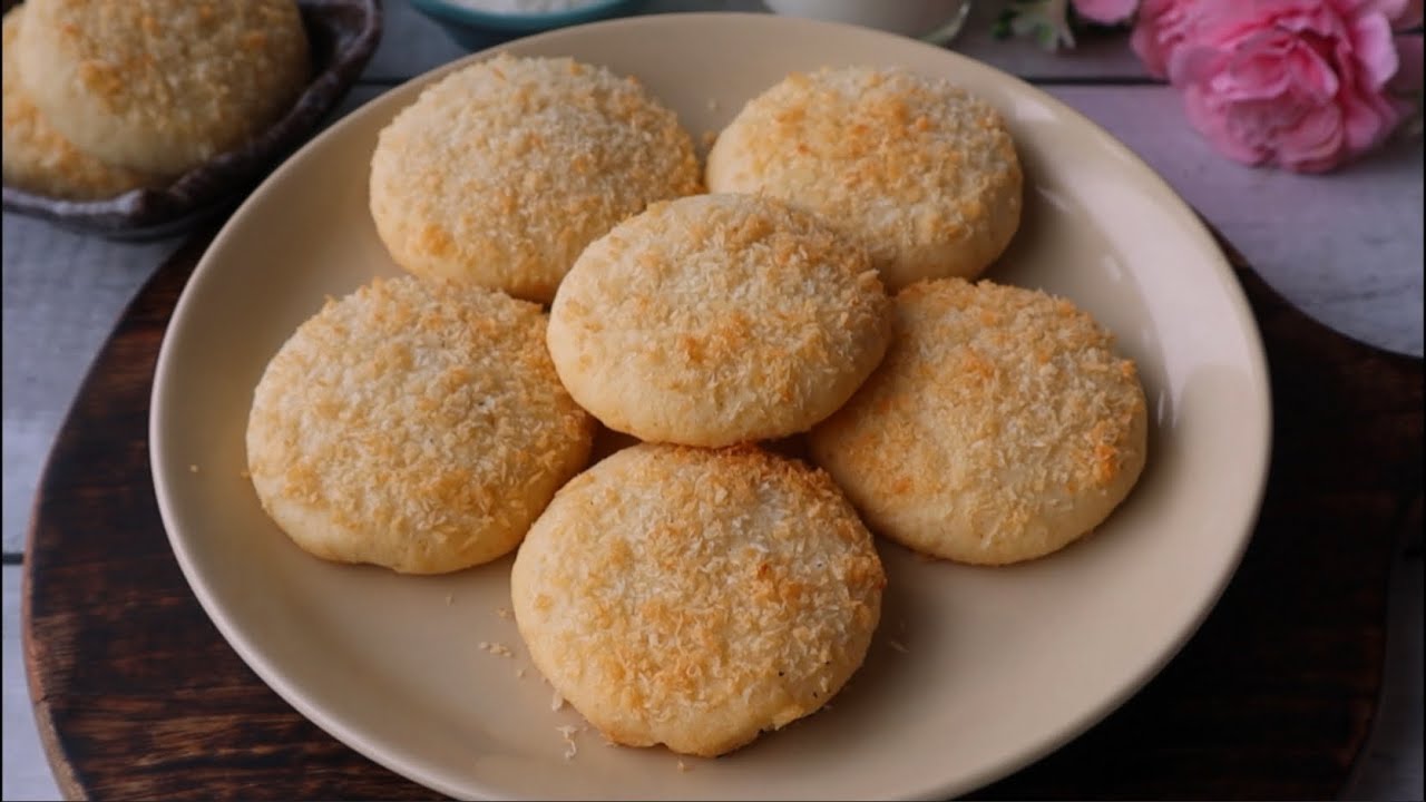 Delicious Coconut Cookies! Simple, Fast, Delicious! Easy Dessert ...