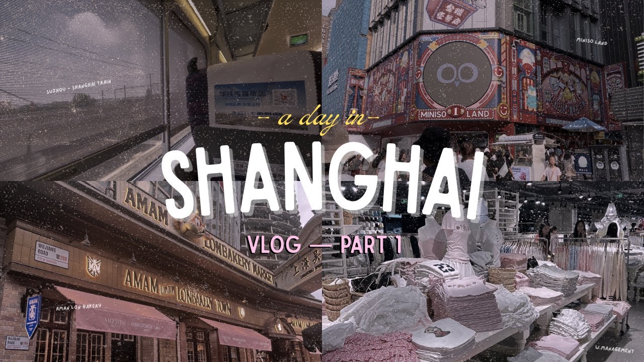 上海 SHANGHAI VLOG PT.1 | 🇮🇩 Students in China | bakery, w.management ...