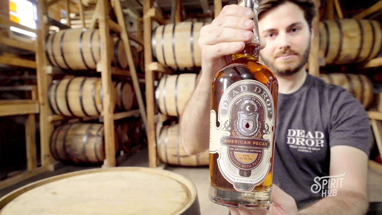 Dead Drop American Pecan Whiskey by Thornton Distilling Company - YouTube