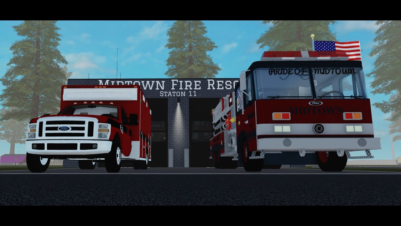 Midtown Fire Rescue's Back! | Roblox Walworth County - YouTube