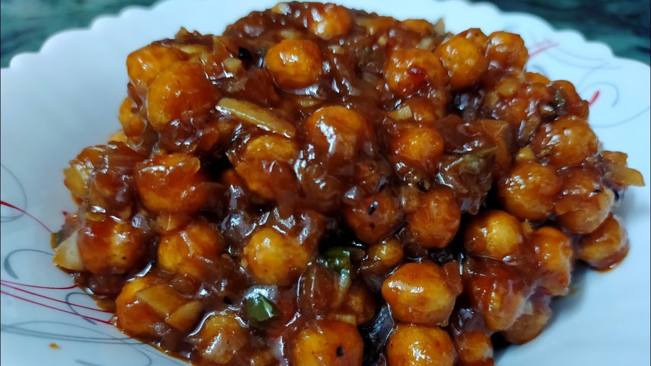 Crispy Chilli Chana recipe/रेस्टोरेंट स्टाइल क्रिस्पी चिल्ली चना रेसिपी ...