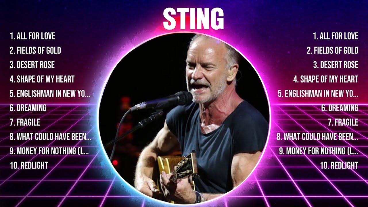 Sting The Best Music Of All Time ️ Full Album ️ Top 10 Hits Collection ...