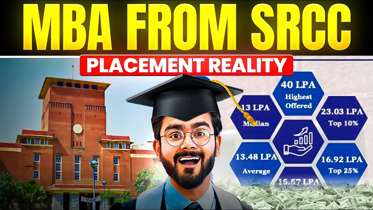 MBA from SRCC Delhi | SRCC GBO Placement Reality - YouTube