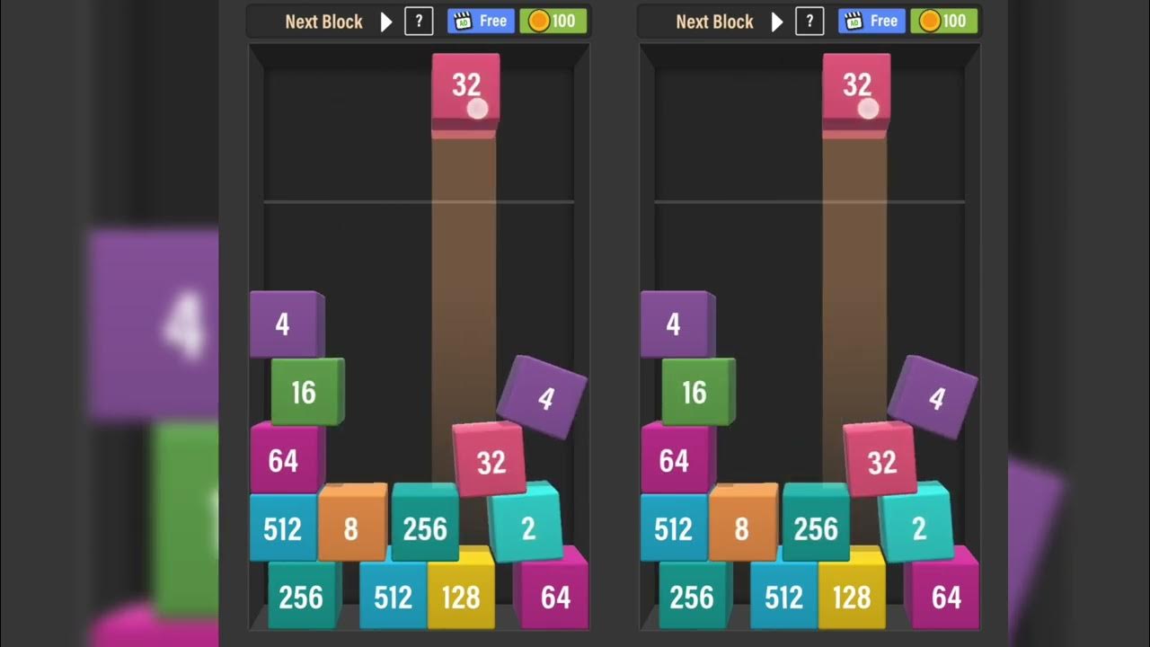 Part 1 Let's Play Drop Block 3D | Android Gameplay #games #asmr #puzzle ...