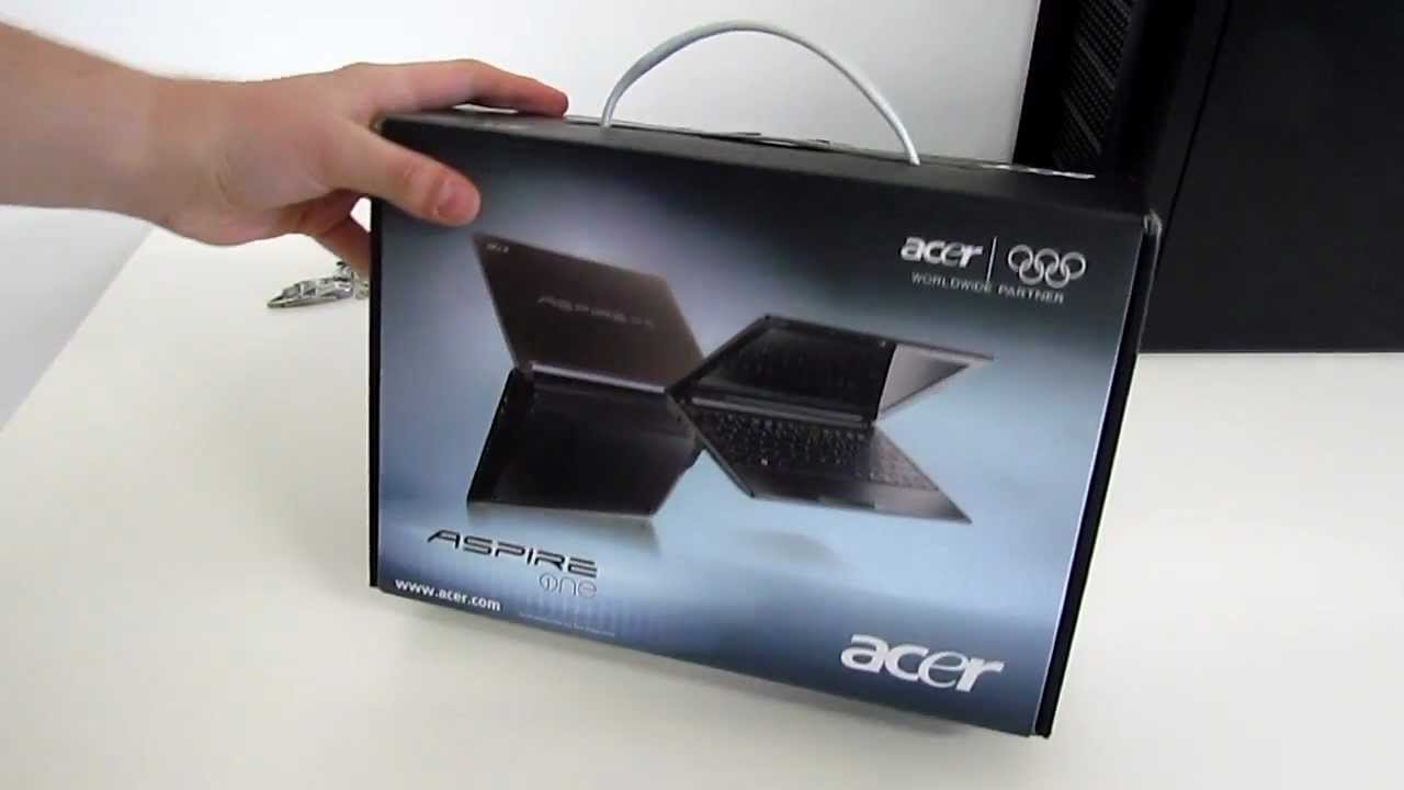 #0005 - Acer Aspire One D255E 10.1" Netbook UNBOXING - YouTube