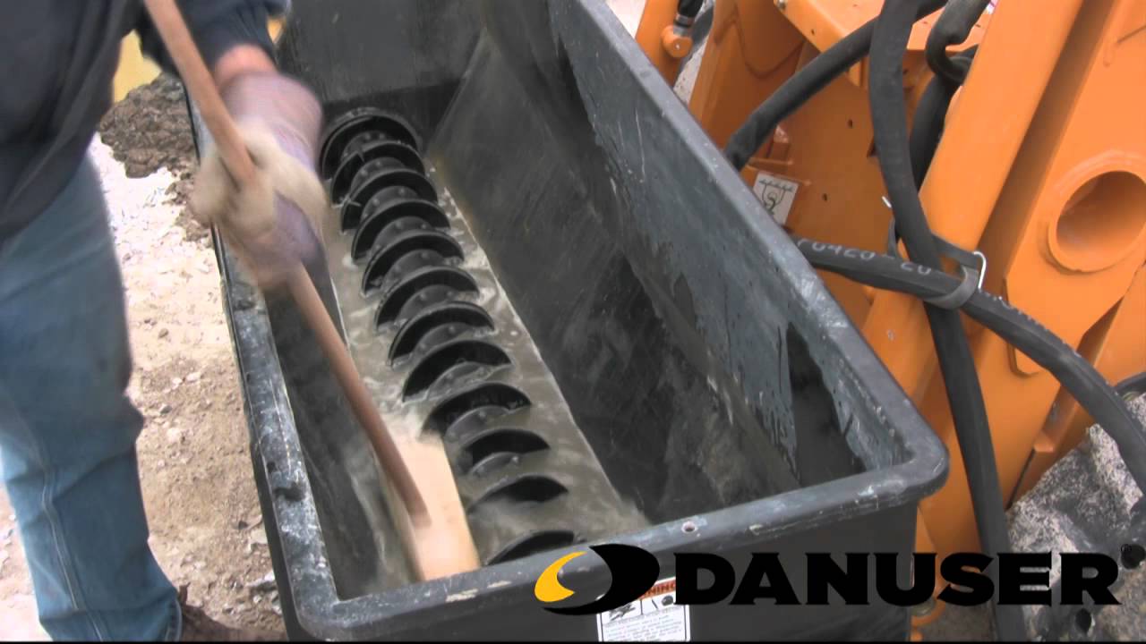 Auger Bucket Cleaning - YouTube