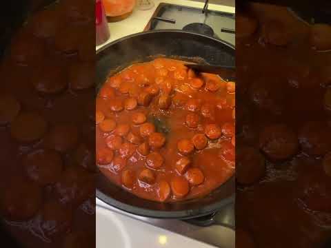 Rekor salçalı sosis tarifi #shorts #salçalısosis