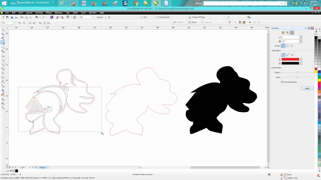 Corel Draw Tips Tricks Contour Tool Outline Off Set YouTube corel-draw-tips-tricks-contour-tool-outline-off-set-youtube