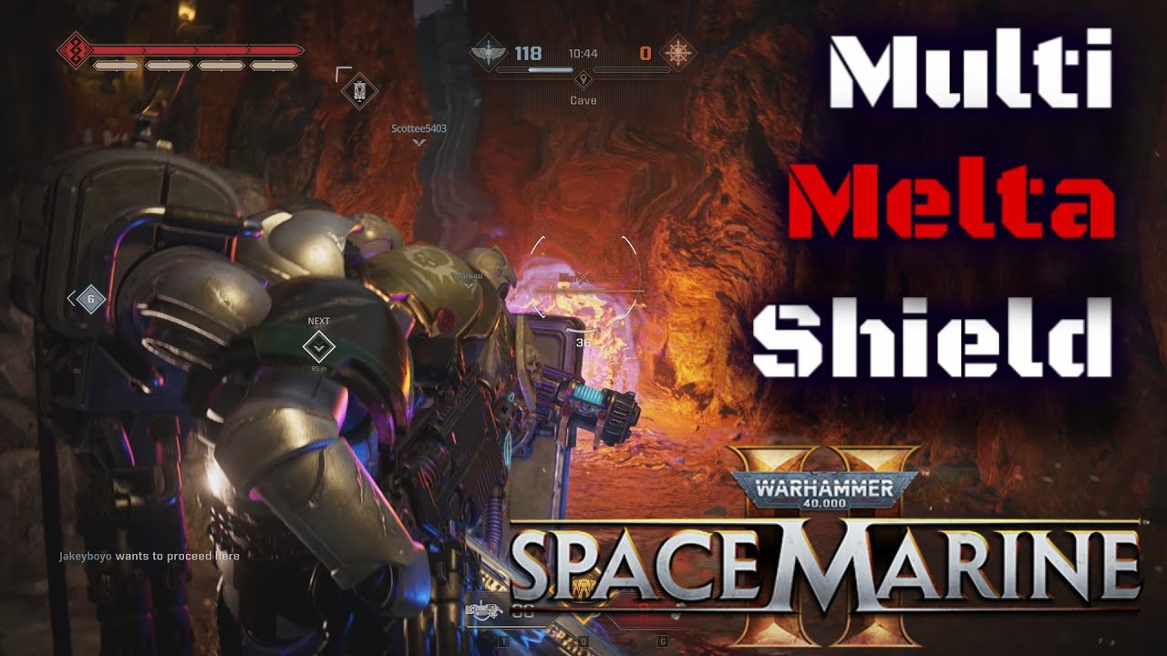 Space Marine 2 - Multi Melta Shield Tactic - YouTube